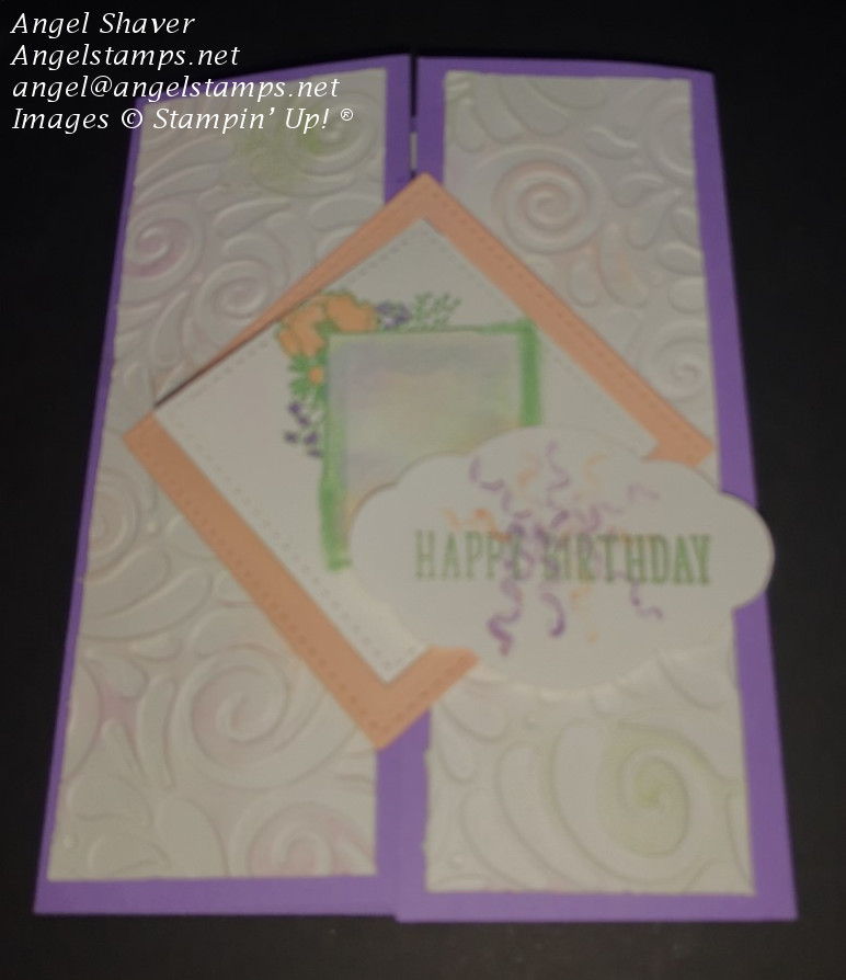 Interlocking Gatefold Birthday Card - Adaptive Crafting