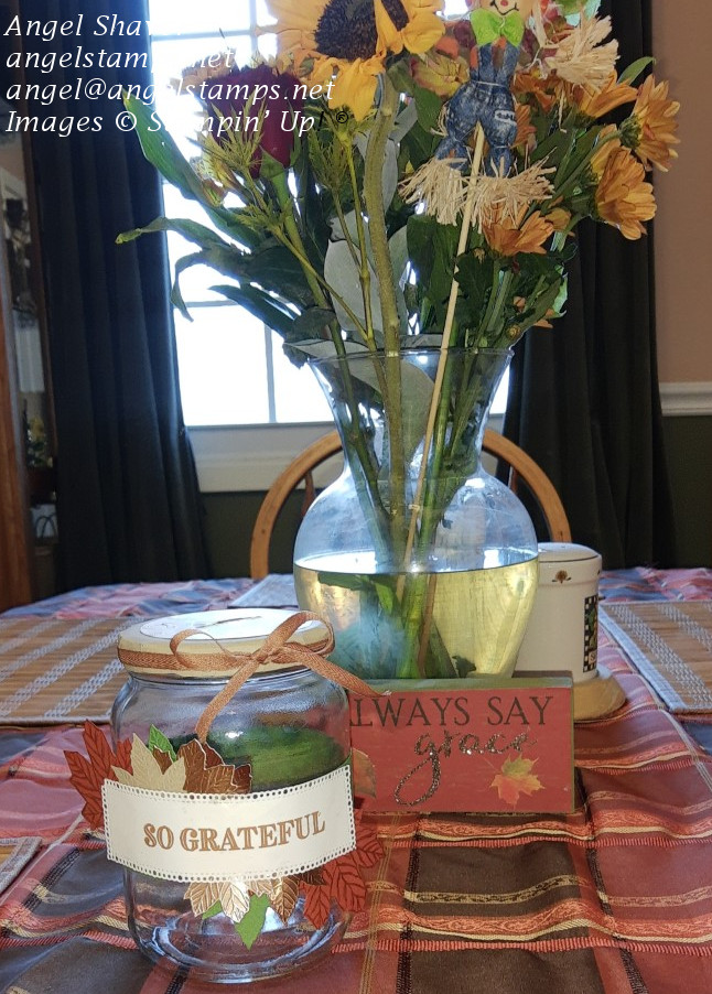 Happy Thanksgiving Gratitude Jar - Adaptive Crafting