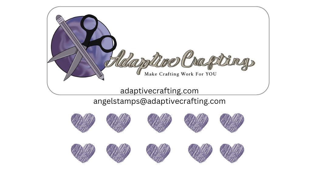 Double Diagonal Fun Fold Card - Adaptive Crafting