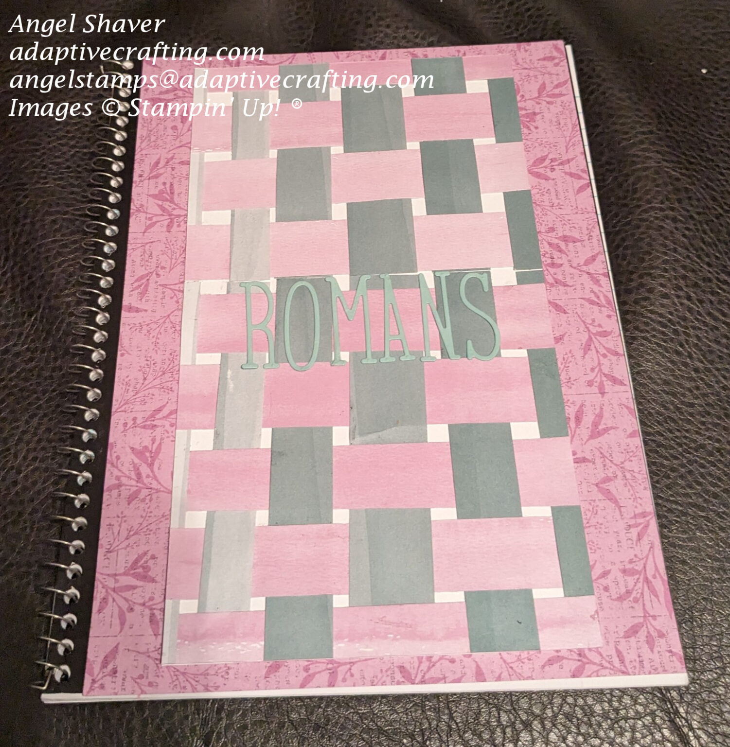 Personalize Your Notebook - Adaptive Crafting
