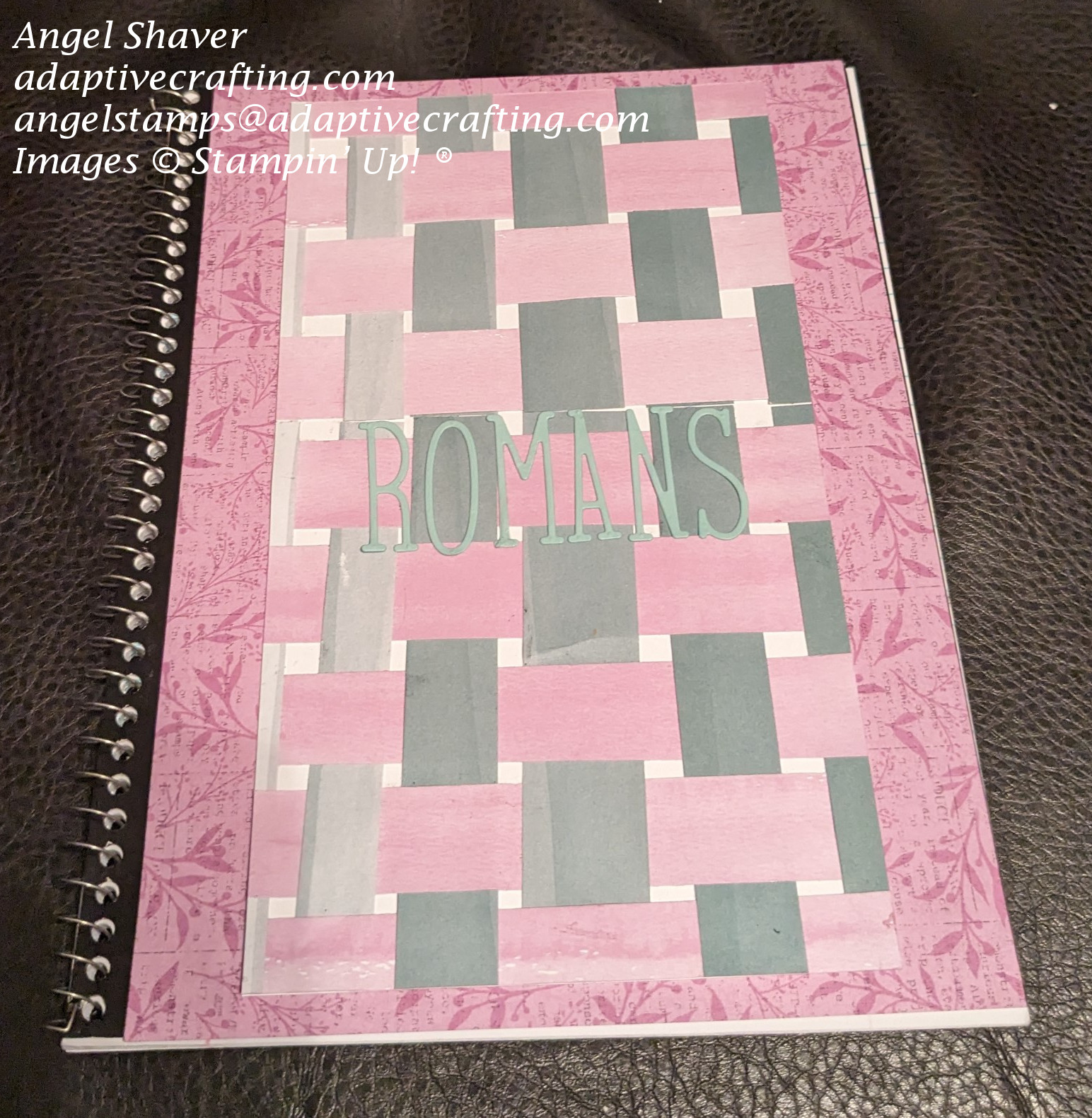 Personalize Your Notebook - Adaptive Crafting
