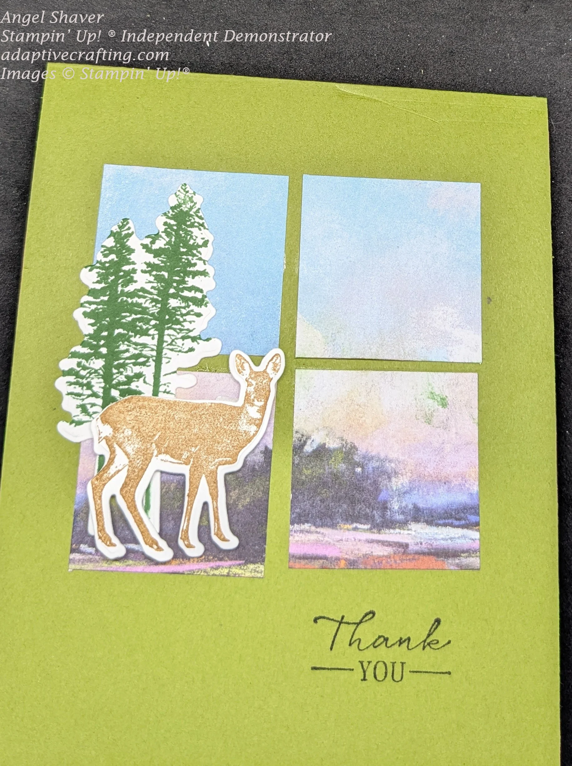 Scenic Patterned Paper - Adaptive Crafting